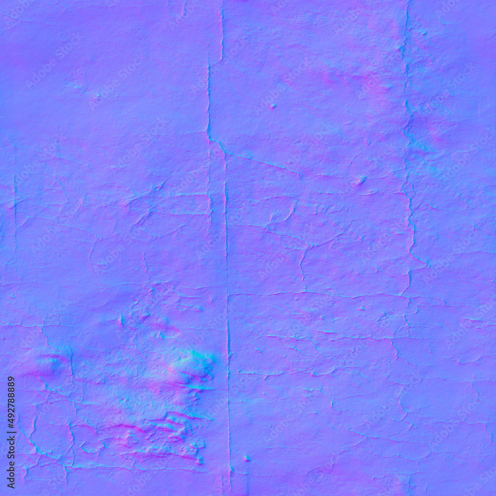crack and mud floor tiled texture normal map Stock Illustration | Adobe ...