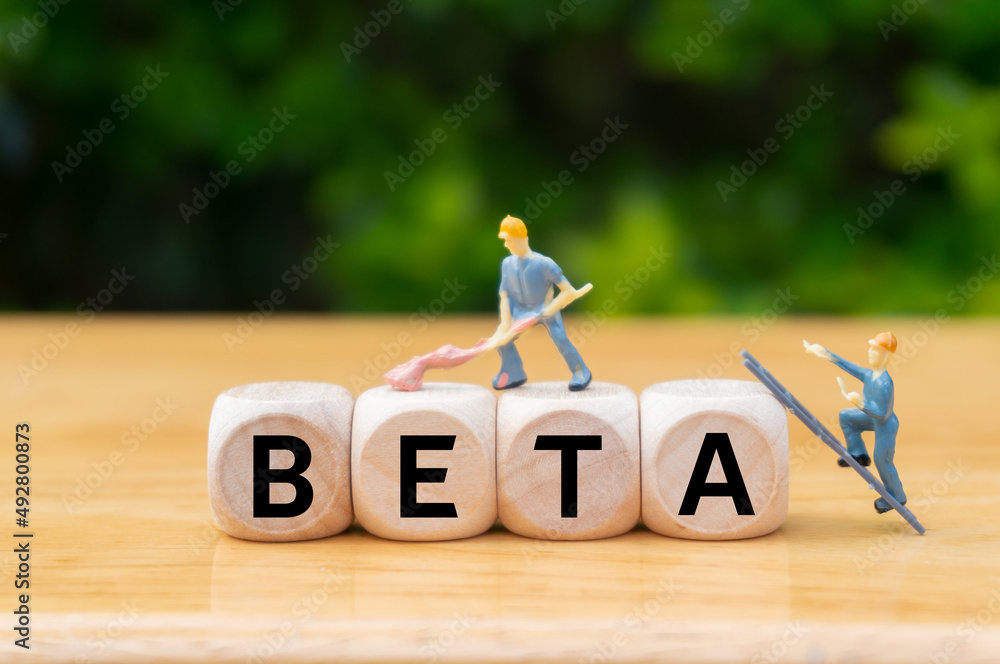 BETA，means test version.beta coefficient can measure the volatility of ...