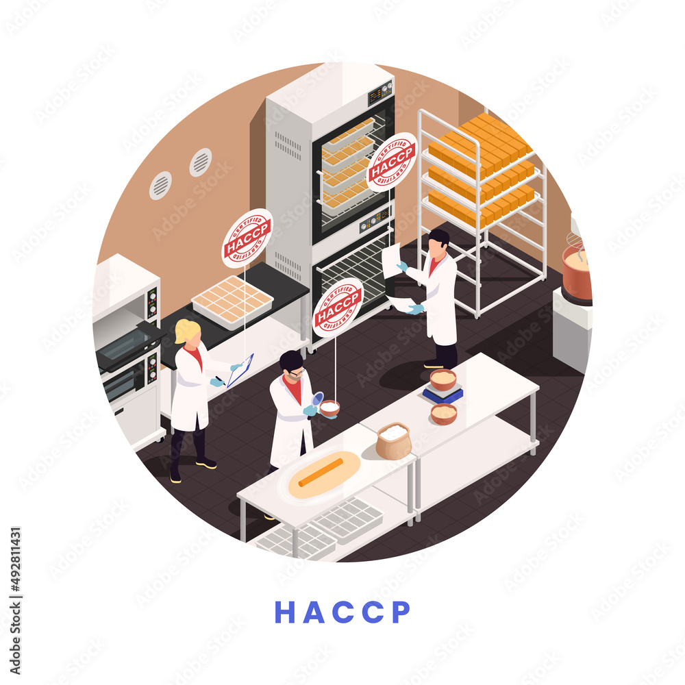 HACCP Food Safety Concept Stock Vector | Adobe Stock