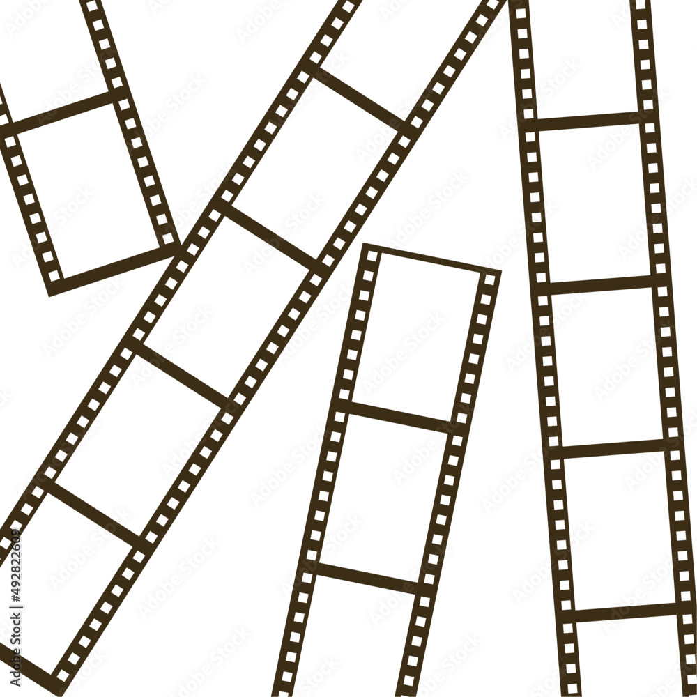 tapes film pattern Stock Vector | Adobe Stock