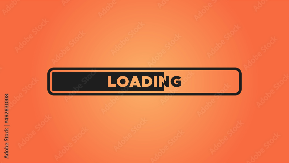 Vector of Loading. Perfect for additional design, loading design, etc ...