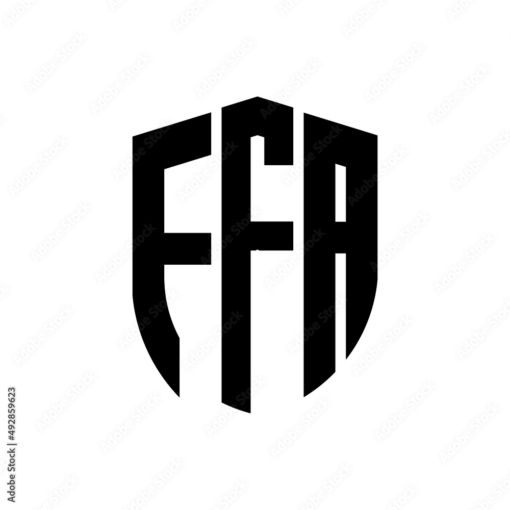 Ffa Emblem Black And White
