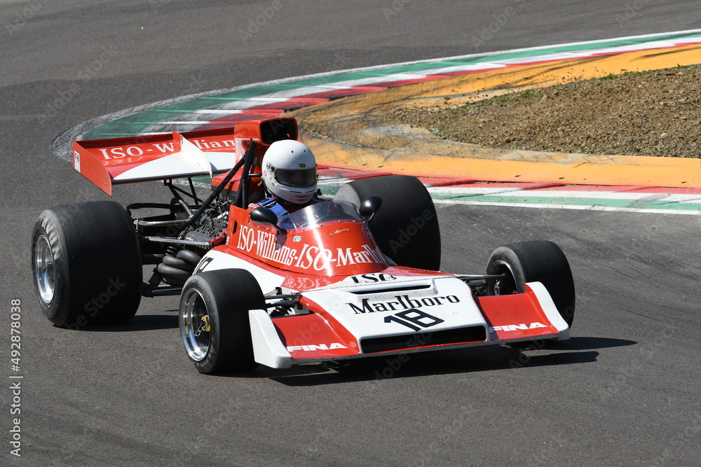 21 April 2018: Rollinger, Daniel LU run with historic 1973 F1 car ...