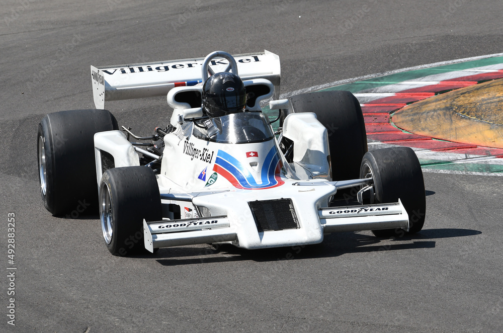 21 April 2018: Constable Jamie GB run with historic F1 car Shadow DN8 ...