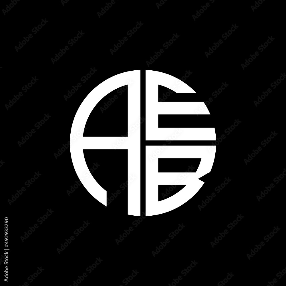 AEB logo AEB icon AEB vector AEB monogram AEB letter AEB minimalist AEB ...