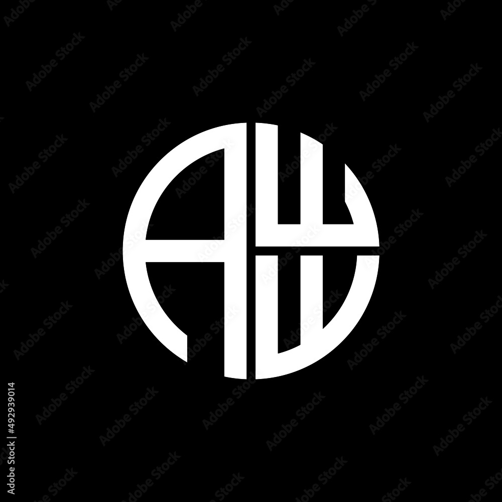 AWW logo AWW icon AWW vector AWW monogram AWW letter AWW minimalist AWW ...