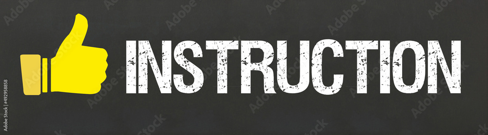 Instruction Stock Illustration | Adobe Stock