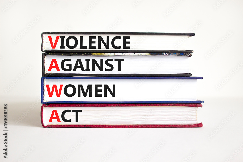 VAWA violence against women act symbol. Concept words VAWA violence ...