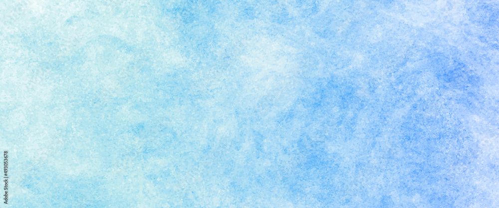 Blue background with grunge texture, watercolor painted mottled blue ...