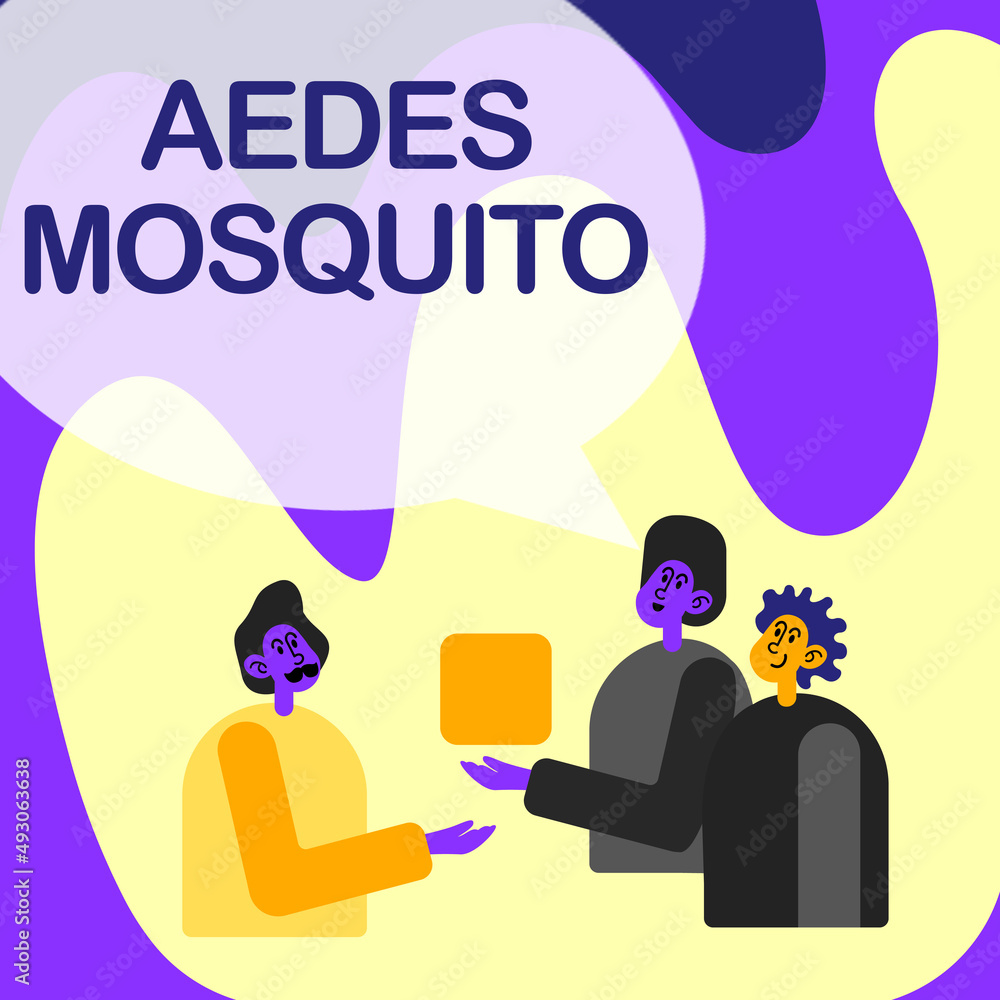 Hand writing sign Aedes Mosquito. Business concept the yellow fever ... Hand writing sign Aedes Mosquito. Business concept the yellow fever ...