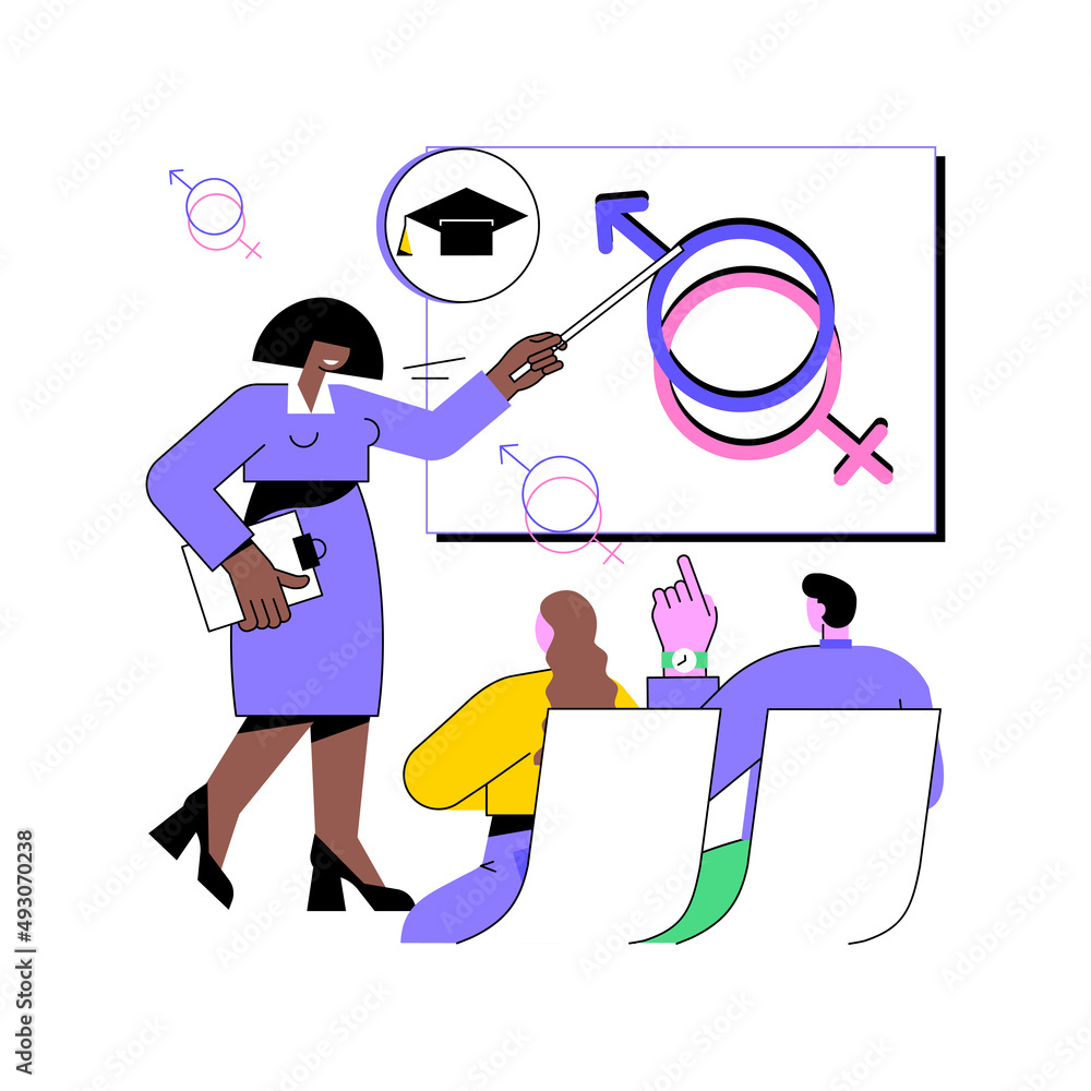 Sexual Education Abstract Concept Vector Illustration Sexual Health Teaching Sex Education