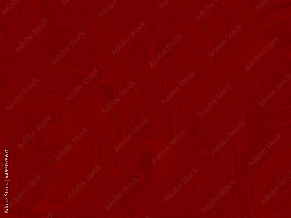 Liquify Swirl red Color Art Abstract Pattern. Red marble texture and ...