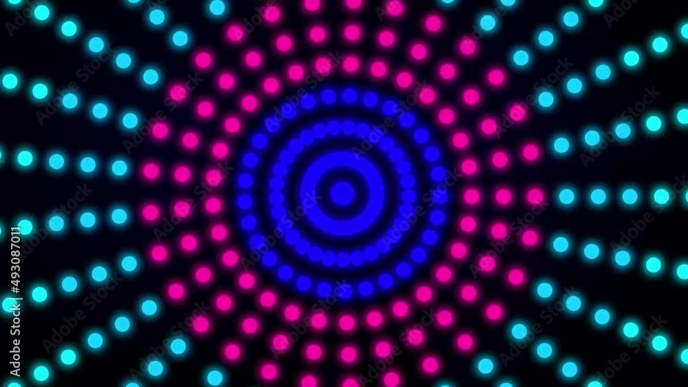 Abstract 4K Ambient RGB Lights Animation Background. Modern Fast RGB ...