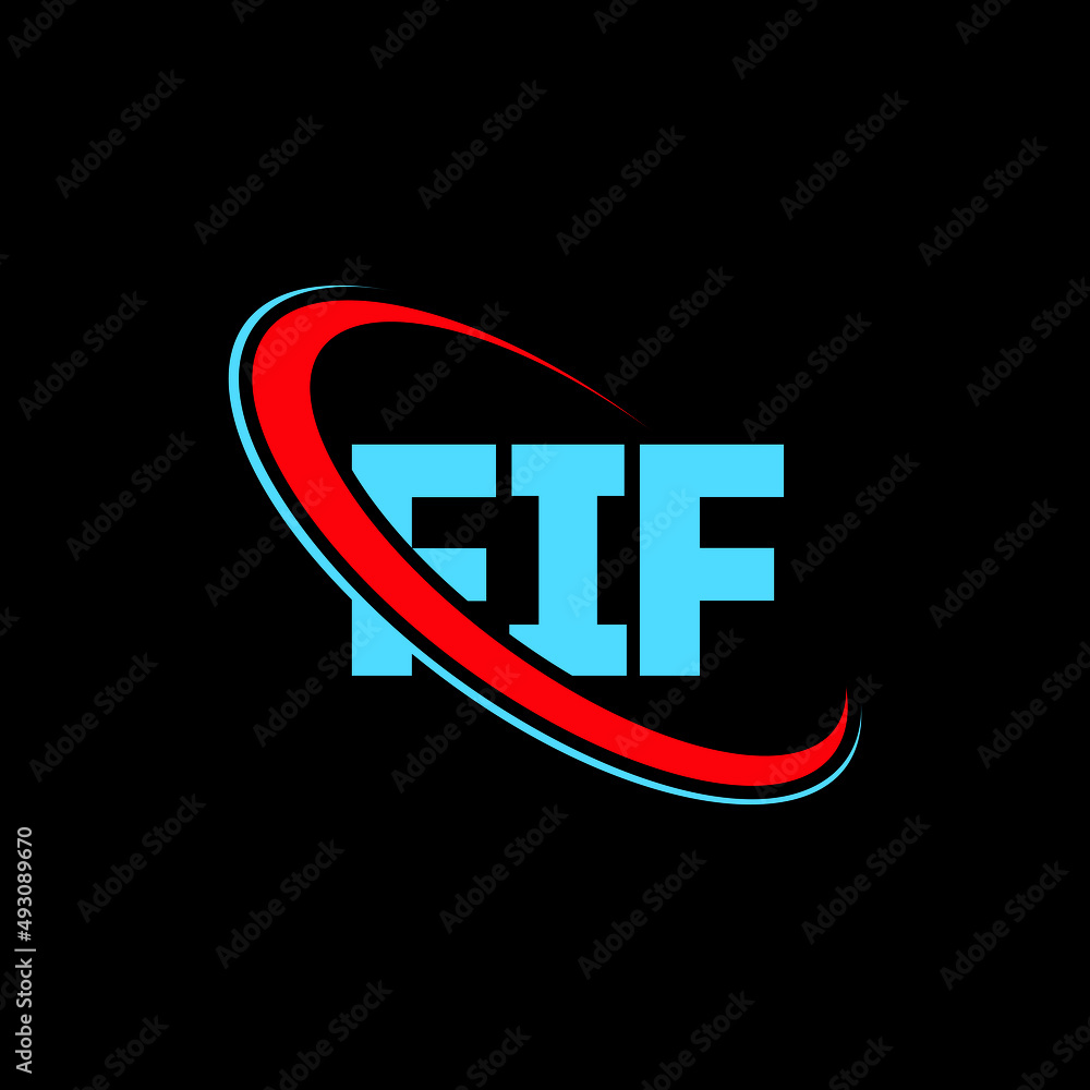 FIF logo. FIF letter. FIF letter logo design. Initials FIF logo linked ...