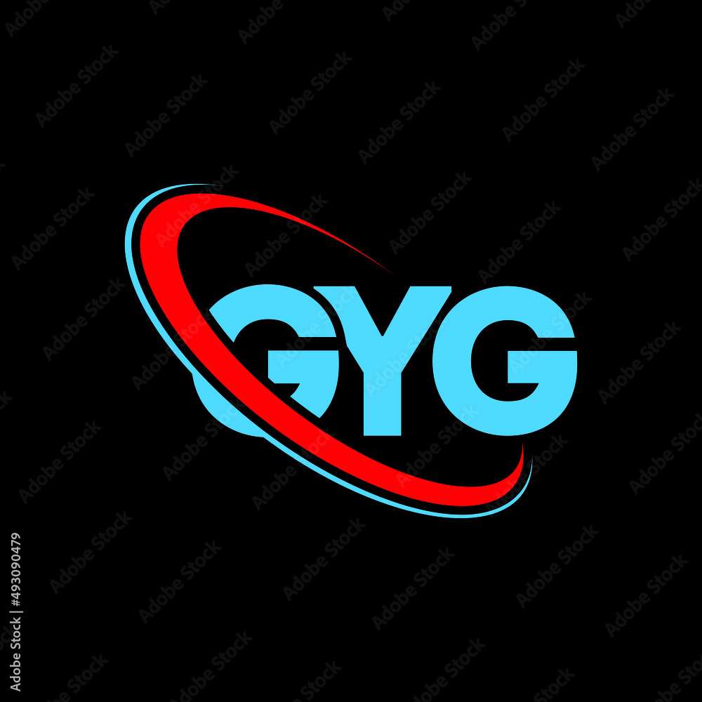 GYG logo. GYG letter. GYG letter logo design. Initials GYG logo linked ...