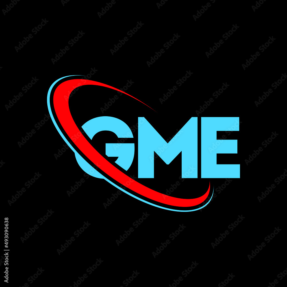 GME logo. GME letter. GME letter logo design. Initials GME logo linked ...