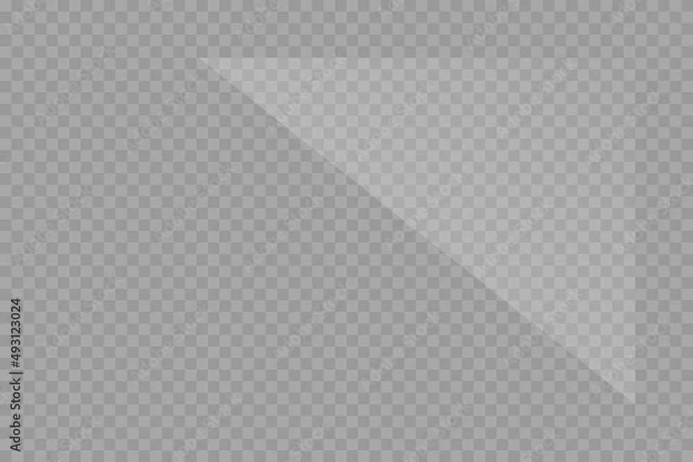 Realistic glare on glass, phone, tablet, monitor, screen on a ...