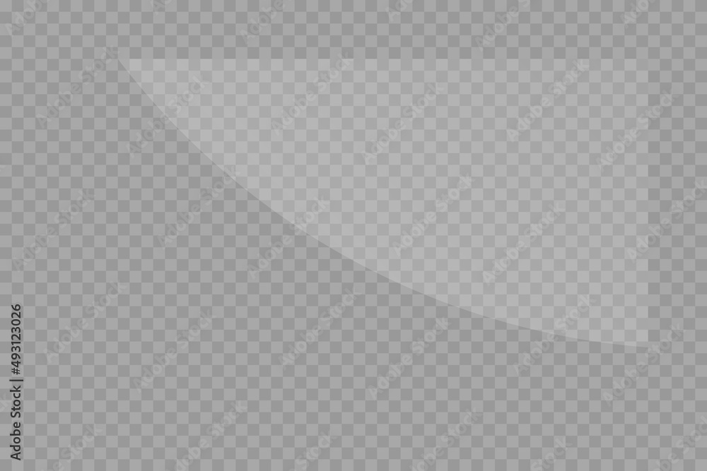 Realistic glare on glass, phone, tablet, monitor, screen on a ...