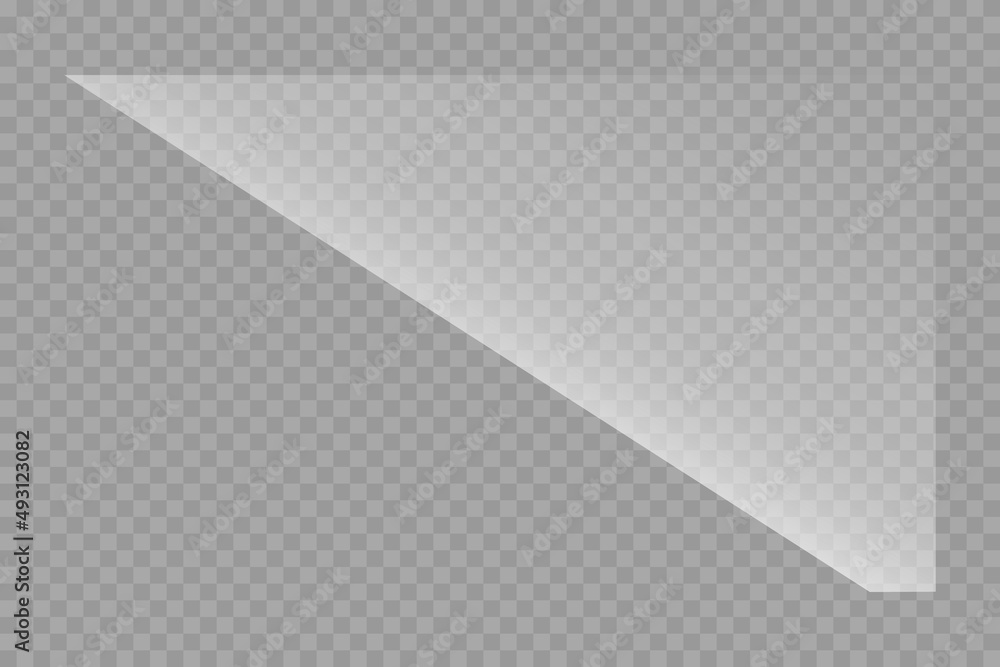 Realistic glare on glass, phone, tablet, monitor, screen on a ...