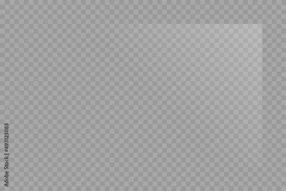 Realistic glare on glass, phone, tablet, monitor, screen on a ...