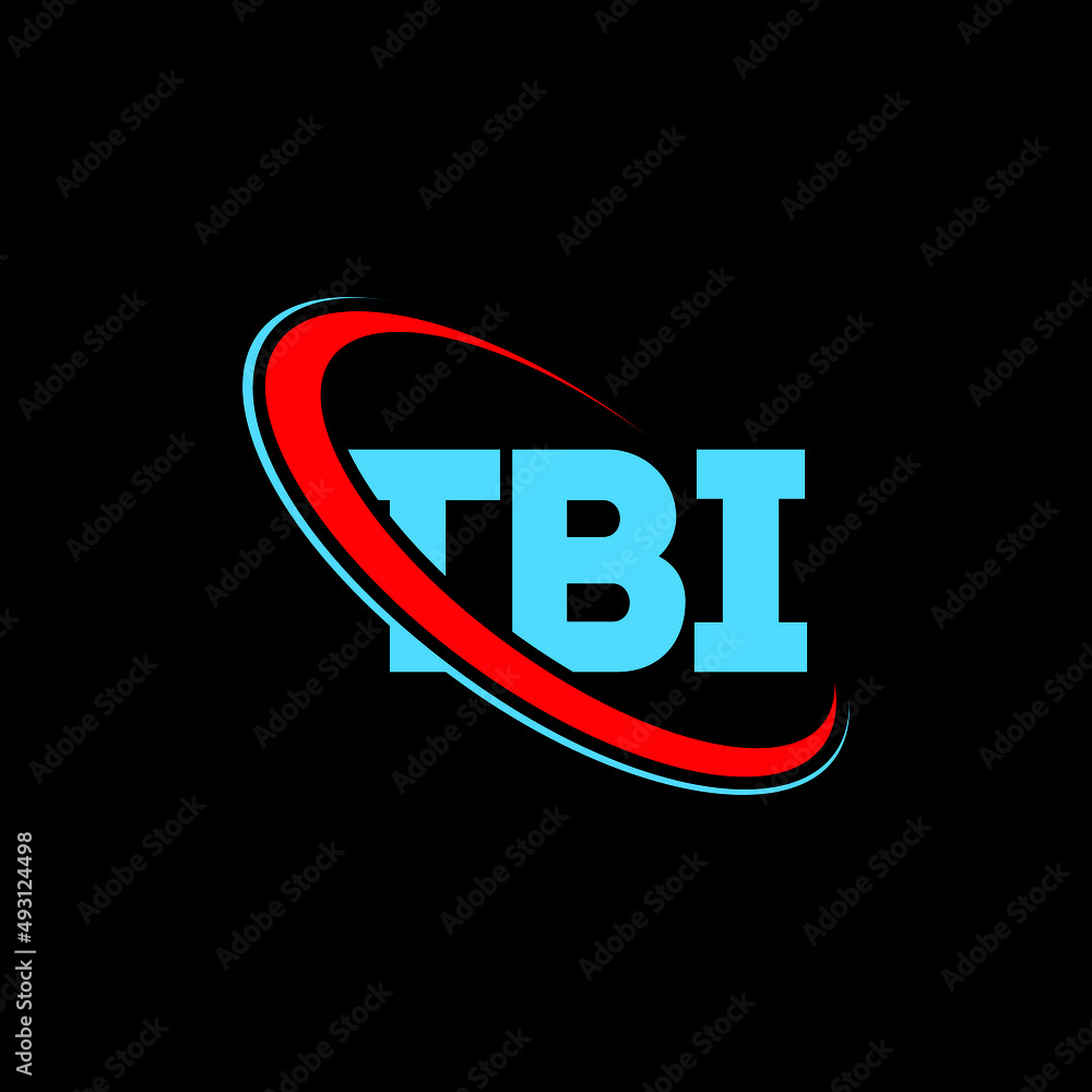 TBI logo. TBI letter. TBI letter logo design. Intitials TBI logo linked ...