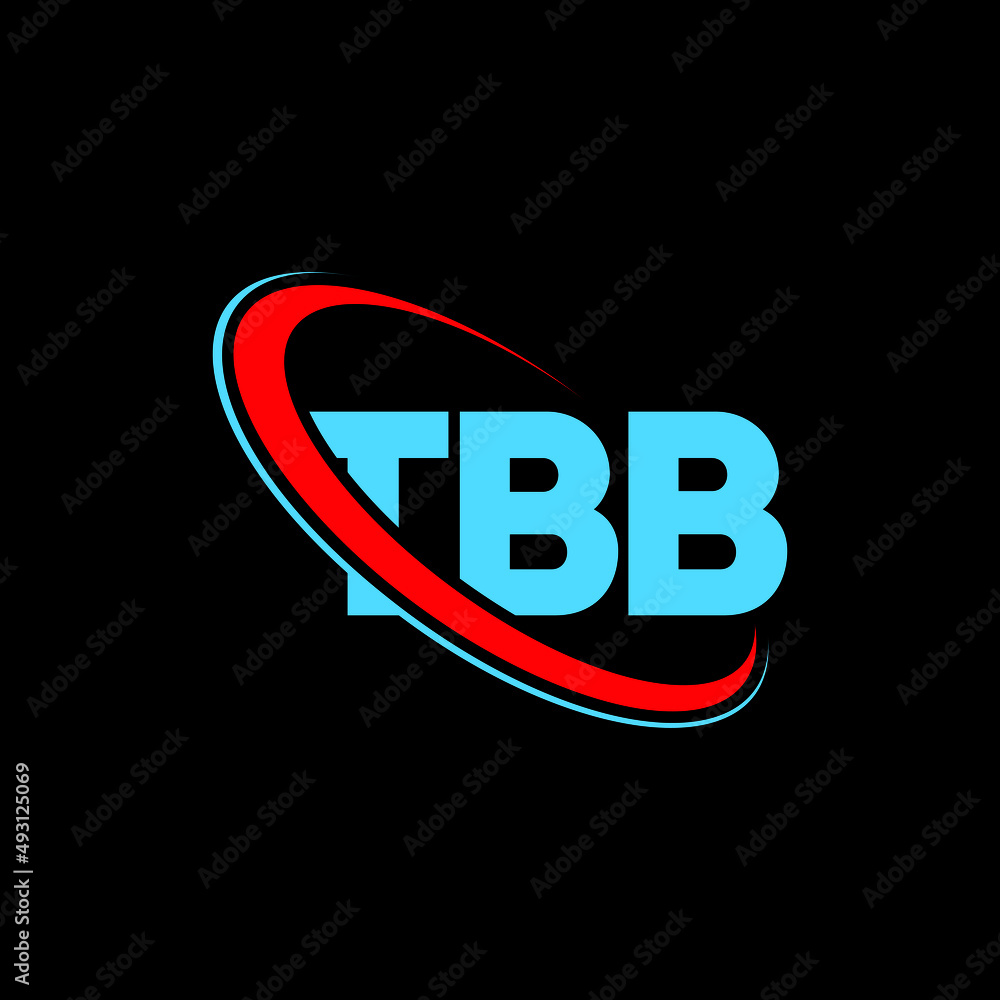 TBB logo. TBB letter. TBB letter logo design. Intitials TBB logo linked ...
