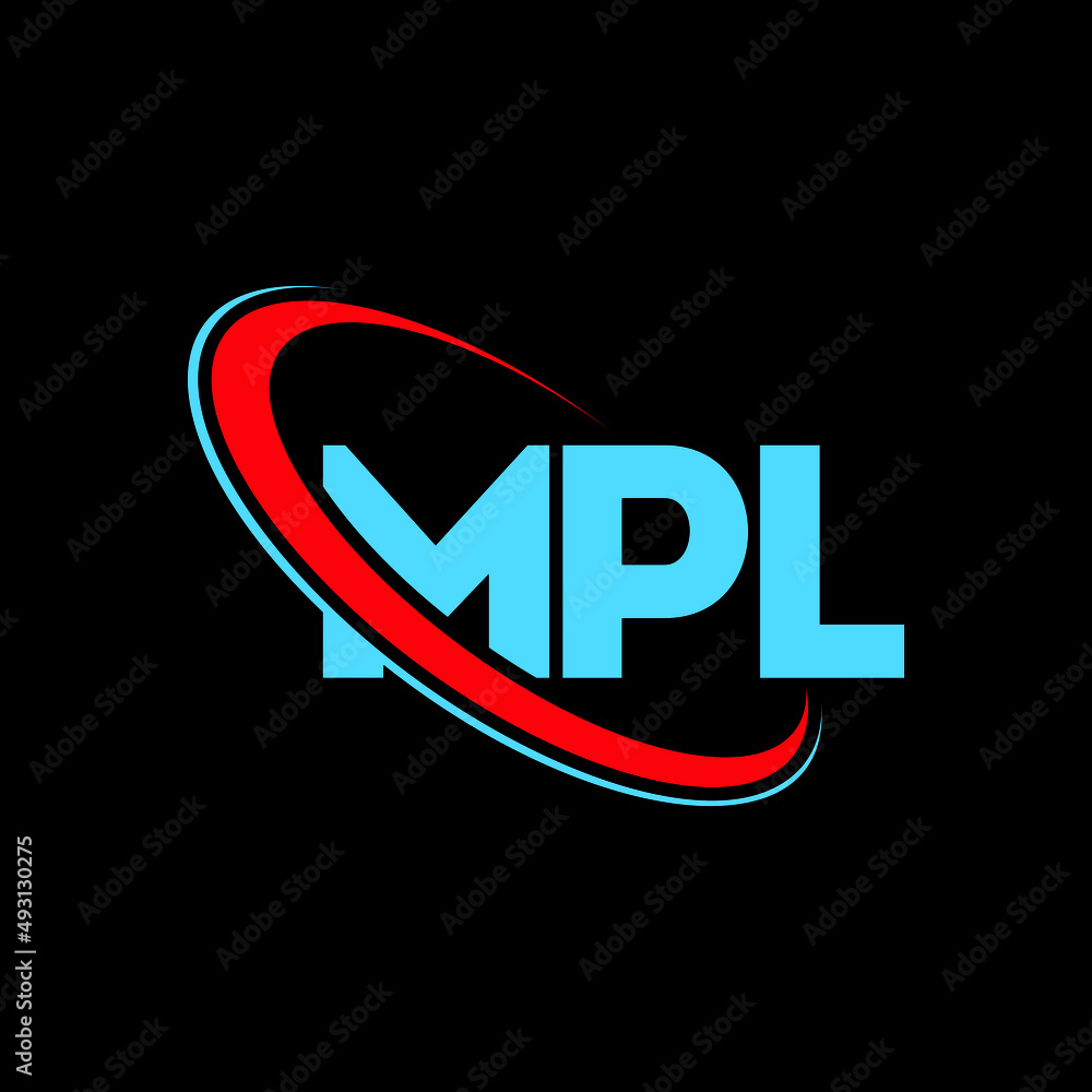 MPL logo. MPL letter. MPL letter logo design. Initials MPL logo linked ...