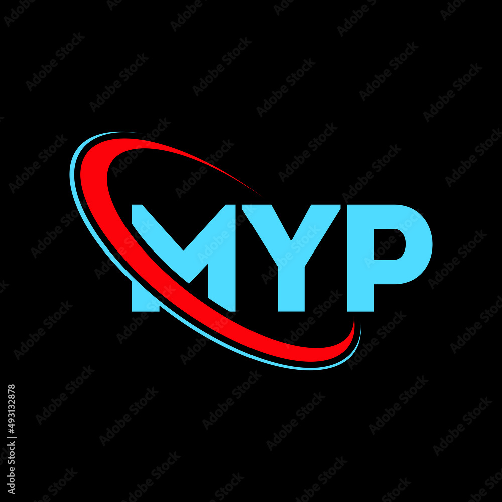 Vecteur Stock MYP logo. MYP letter. MYP letter logo design. Initials ...