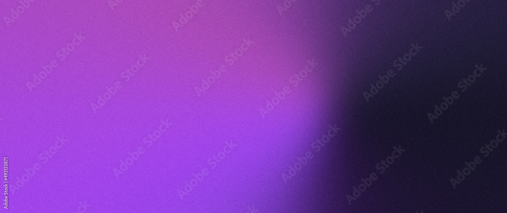 Dark purple grain effect gradient texture background with soft blurred ...