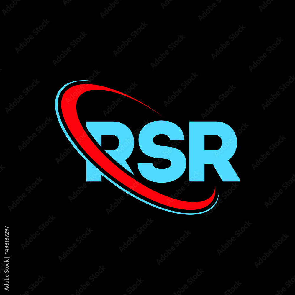 RSR logo. RSR letter. RSR letter logo design. Initials RSR logo linked ...