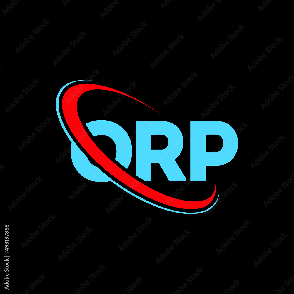 ORP logo. ORP letter. ORP letter logo design. Initials ORP logo linked ...