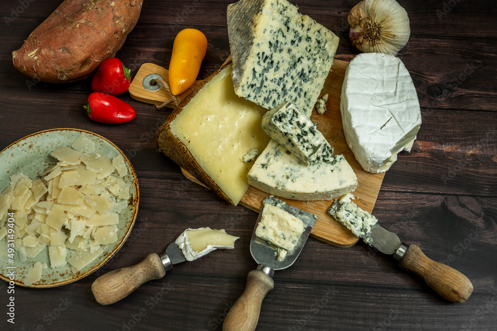 Blue cheese is a general classification of cow's, sheep's and goat's ...