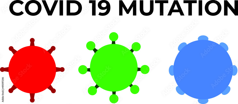 Coronavirus Variant disease, Delta COVID-19 mutation cell, Variant of ...