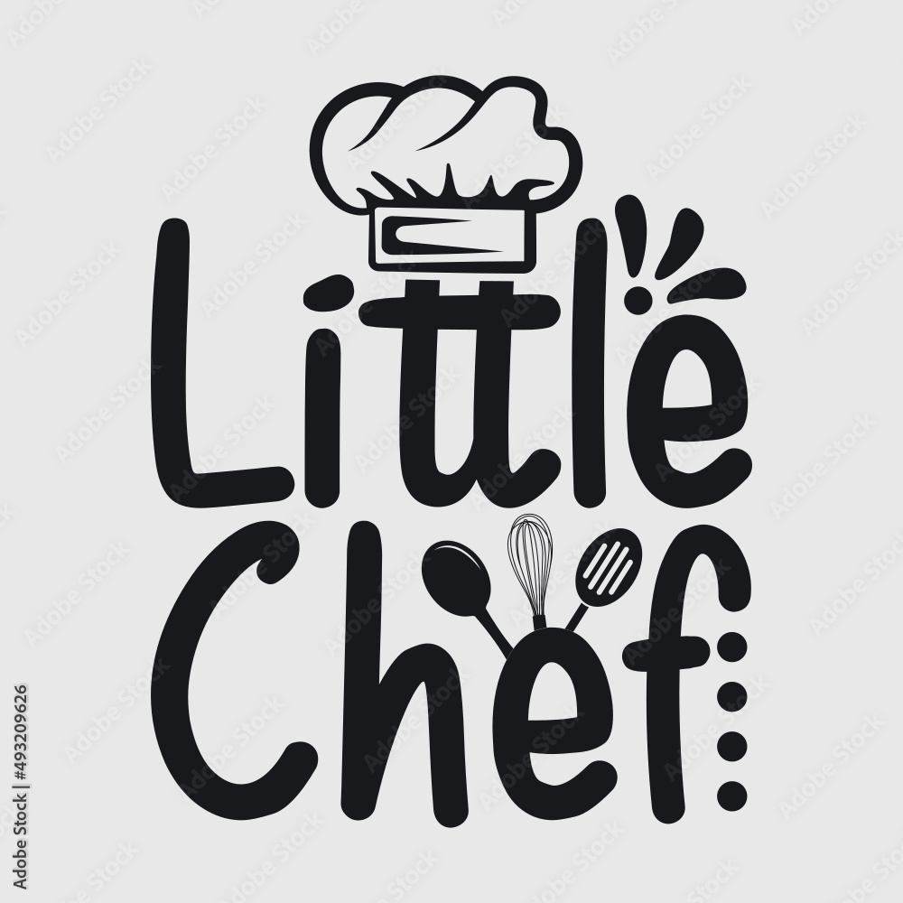 Little Chef SVG Cut File, Kitchen Svg, Cooking Mom Svg, Chef Svg ...