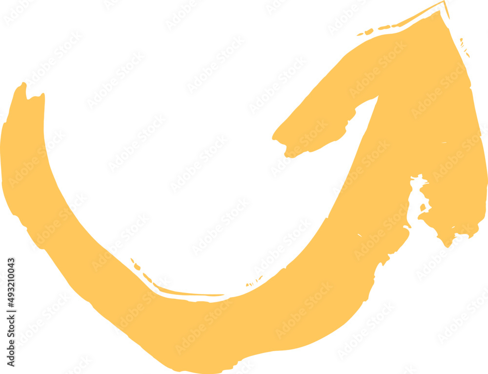 Hand drawn arrow pointing cute element. Stock Vector | Adobe Stock