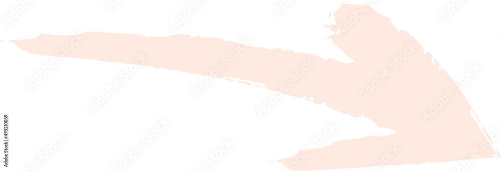 Hand drawn arrow pointing cute element. Stock Vector | Adobe Stock