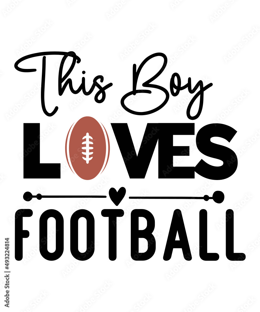 Football svg bundle Png Svg Dxf files, Football family svg, Sports svg ...