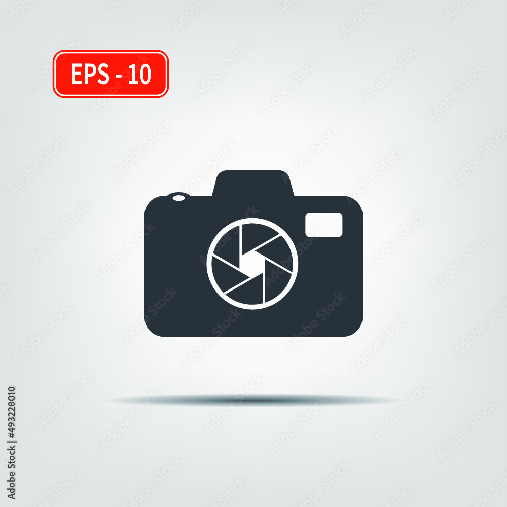 Camera icon. Modern simple snapshot photography sign. Trendy design ...