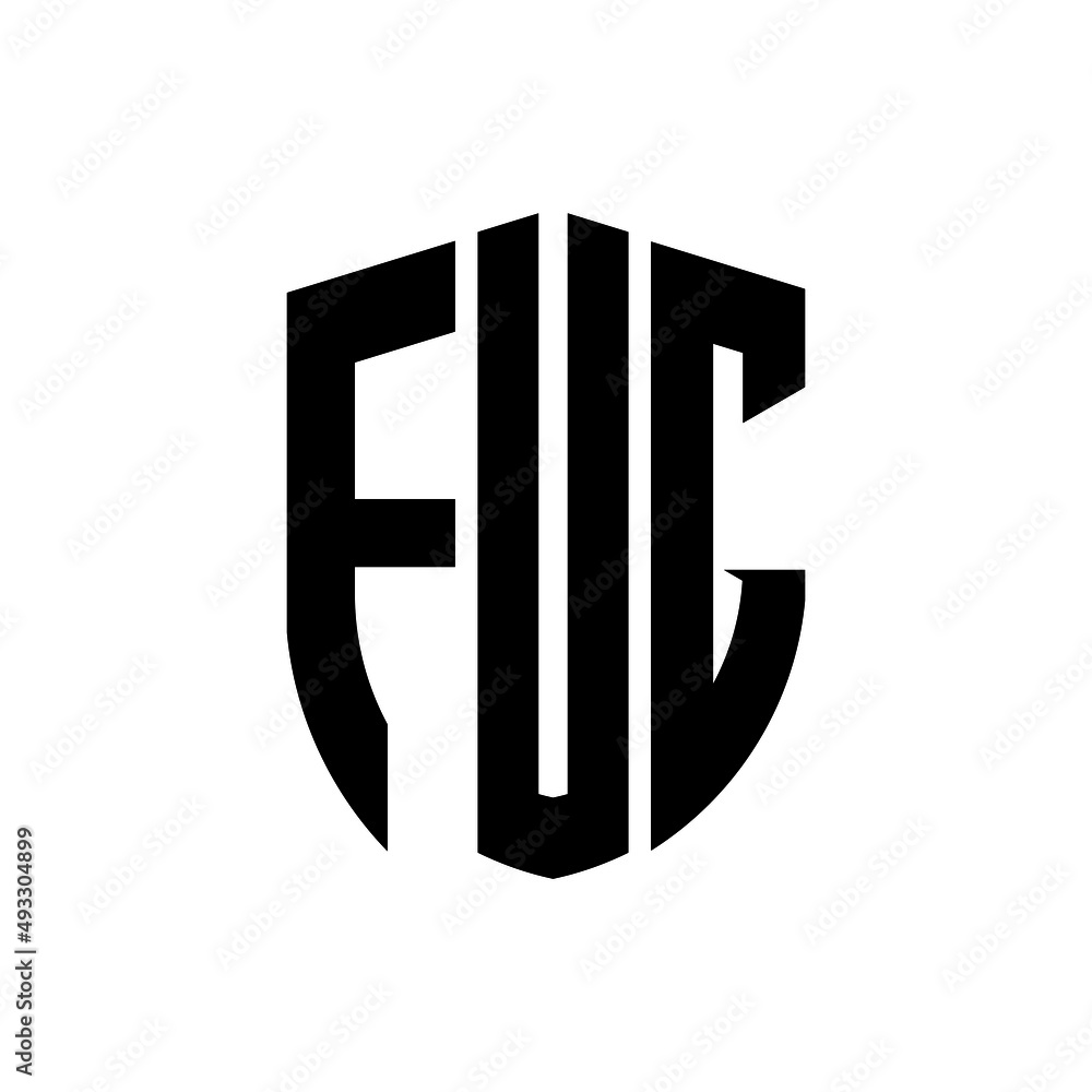 FVG letter logo design. FVG modern letter logo with black background ...