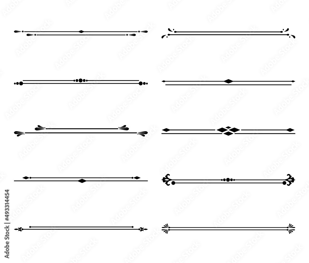 Filigree Line Simple