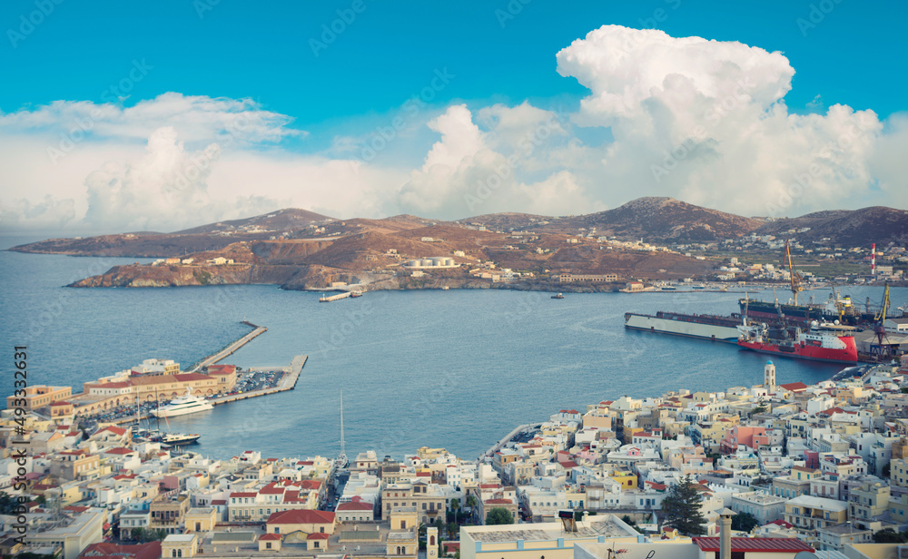 Travel to Syros, Greece where Greek island of Siros has a unique ...