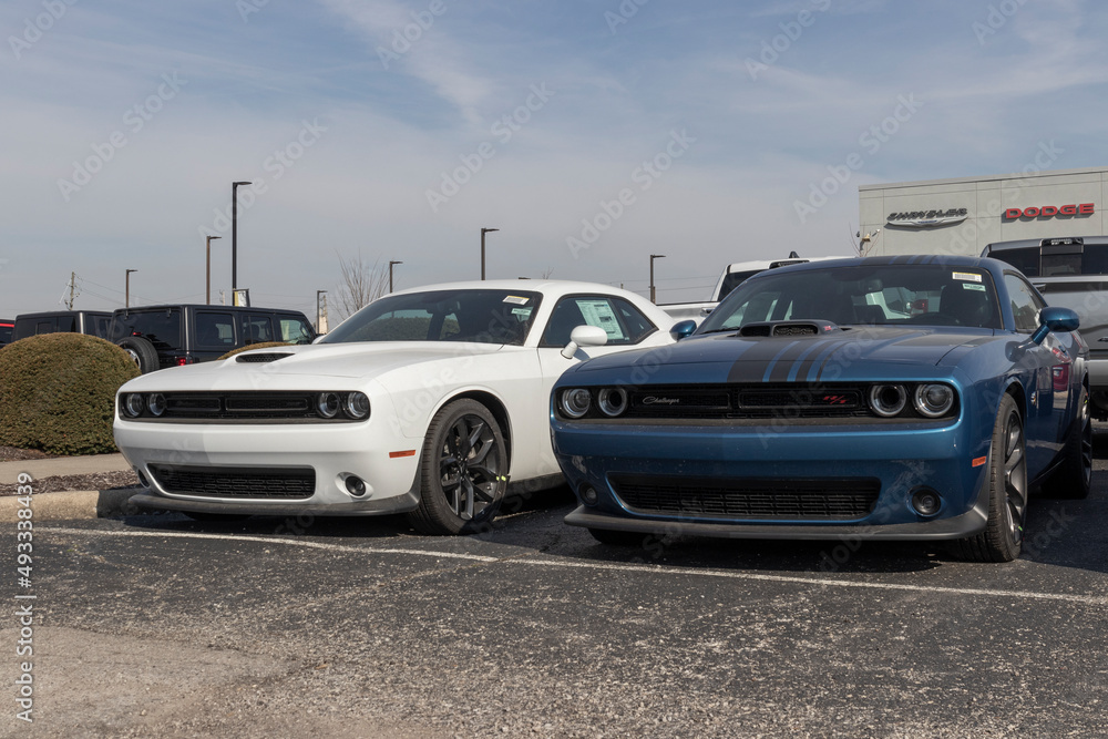 Dodge Challenger display. The Dodge Challenger is a product of ...