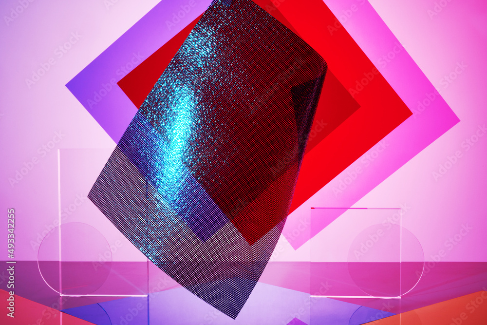 Still Life Abstract of Shapes, Colors and Textures Stock Photo | Adobe ...