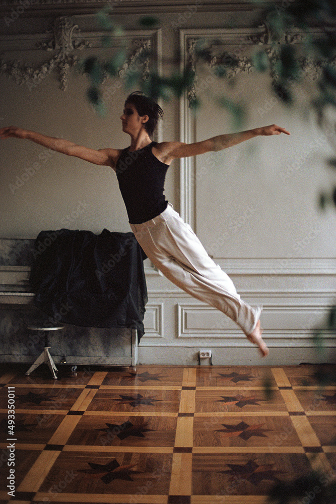Ballet Dancer Leaping