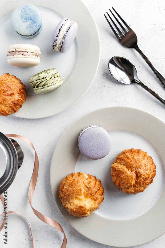 Bakery treats on table. Stock Photo | Adobe Stock