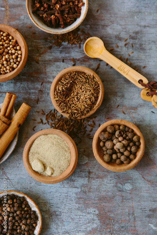 Seven spices Stock Photo | Adobe Stock