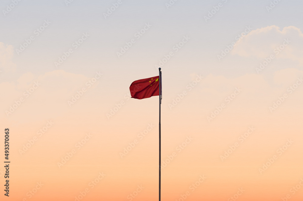 PRC Flag Stock Photo | Adobe Stock