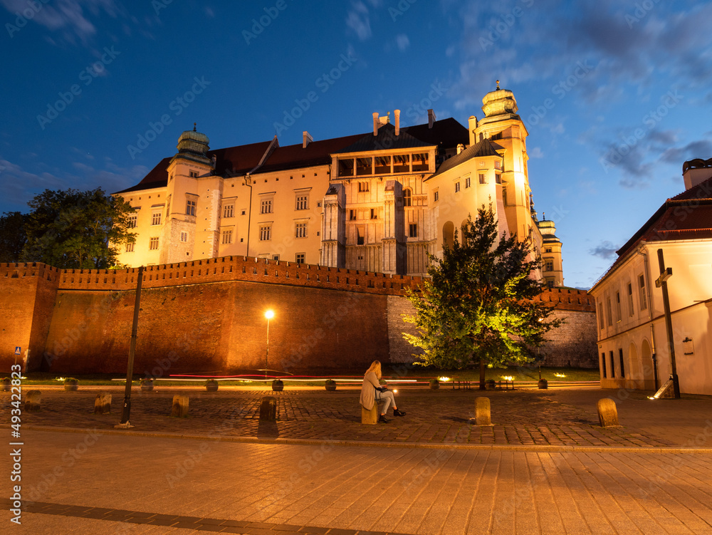 Wawel Danish Tower Krakow (Wieża Duńska na Wawelu) at the Royal Castle ...