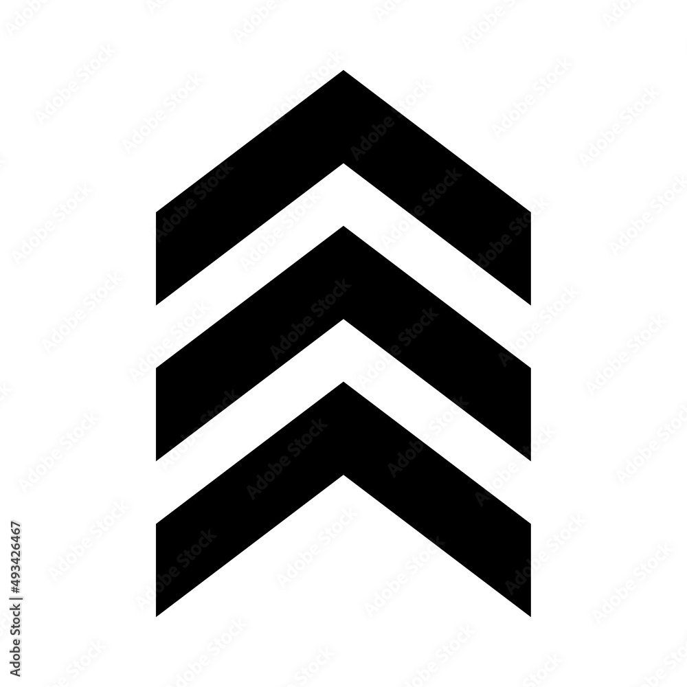 Vetor de Chevron vector icon. Symbol for your website design, logo, app ...