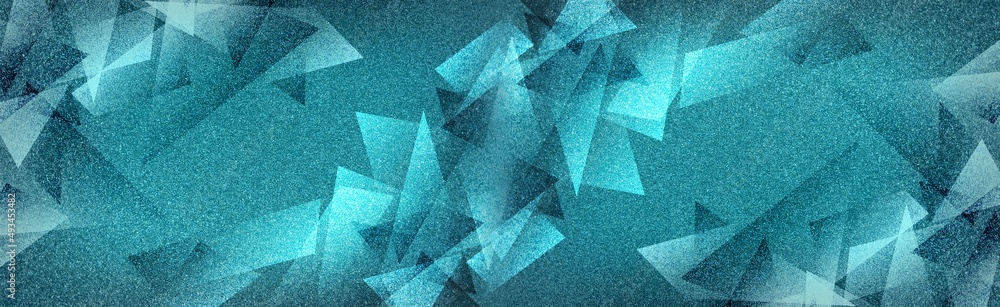 Abstract blue background white striped pattern and blocks in diagonal ...